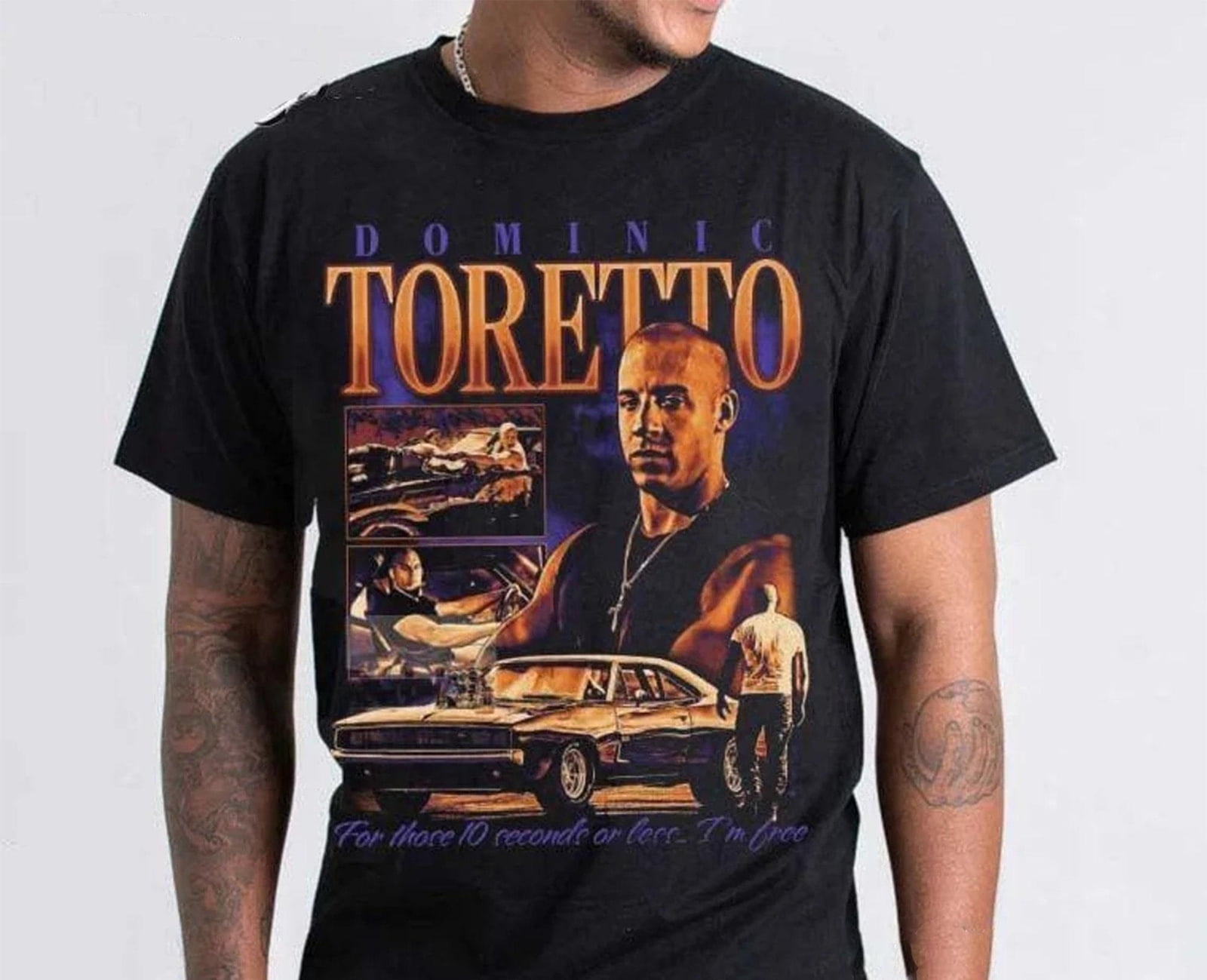 Dominic Toretto Fast And Furious T-Shirt Fast And Furious Hoodie Vin ...