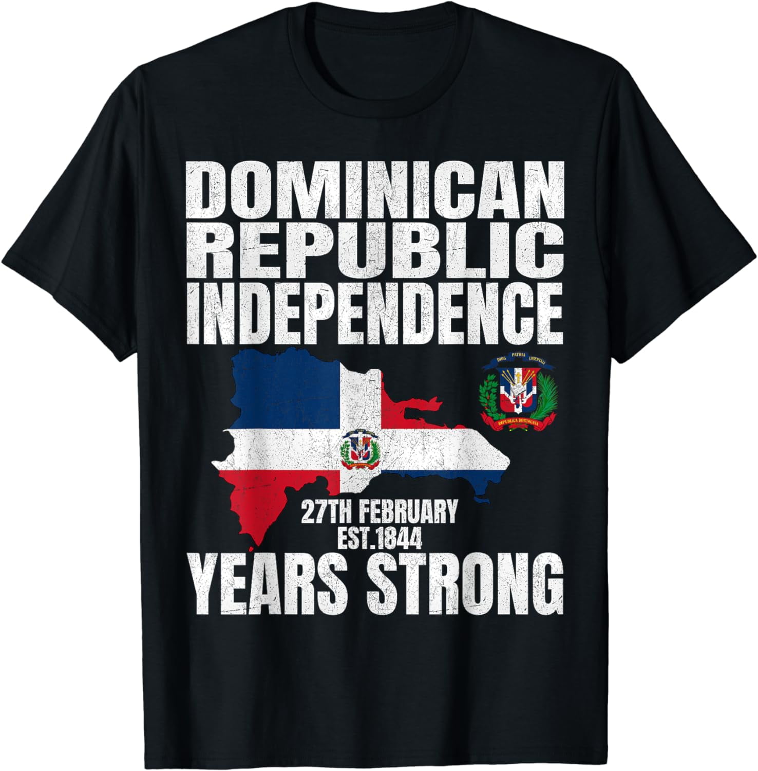 Dominican Independence Day Dominican Republic Celebration T-Shirt ...