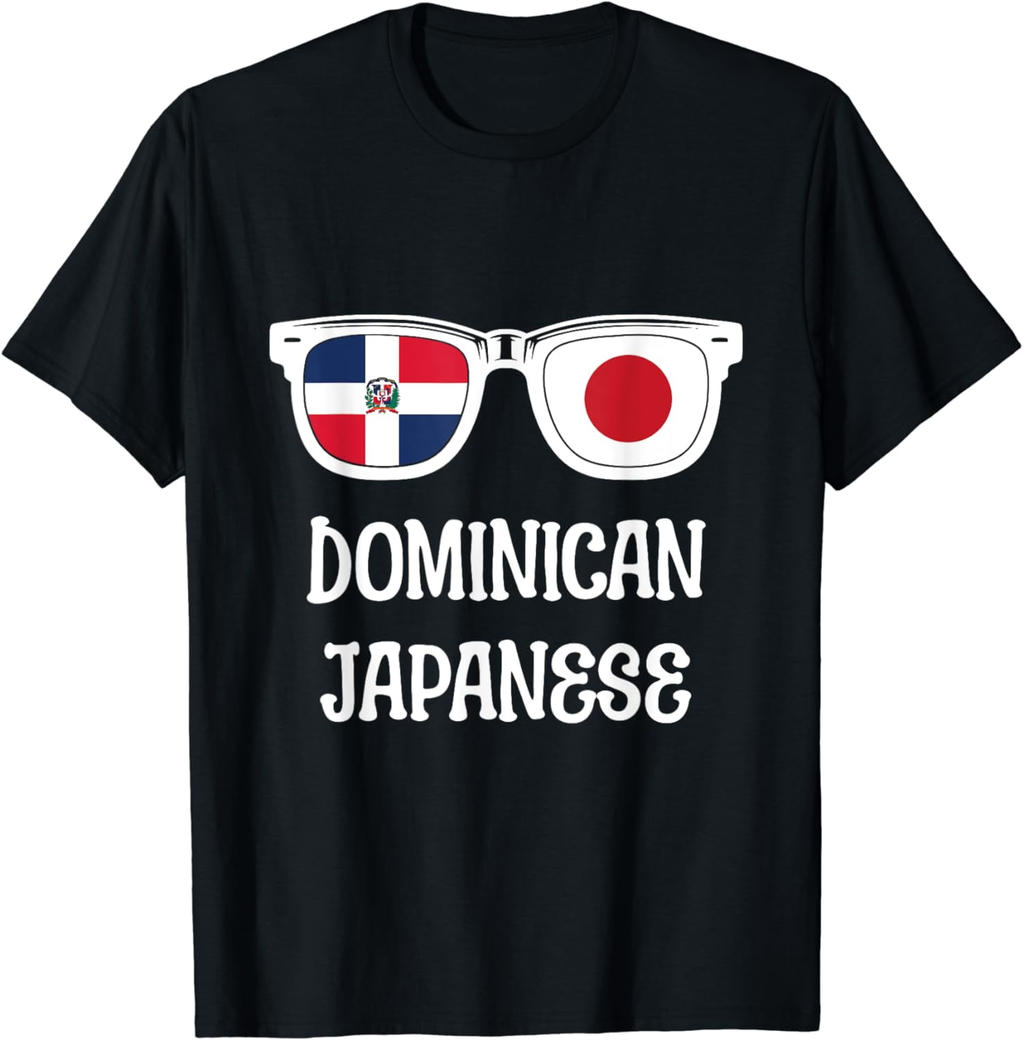 Dominican Japanese Sunglasses Dominican Republic Japan Flag T-Shirt ...