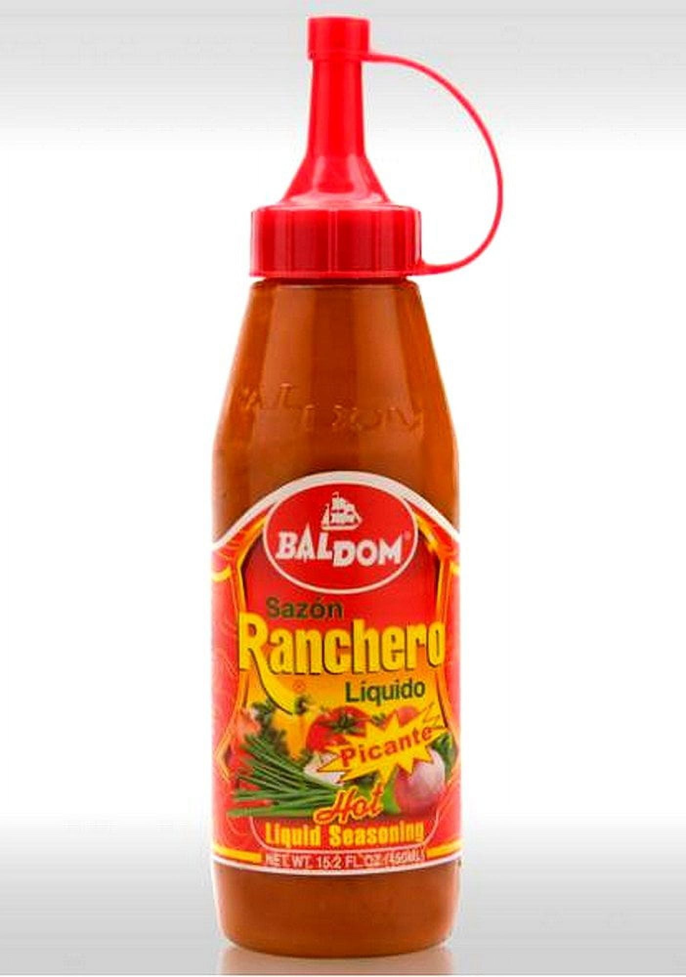 Dominican Liquid Hot Sauce MZF22 Spicy Seasoning Ranchero Sazon Liquido ...