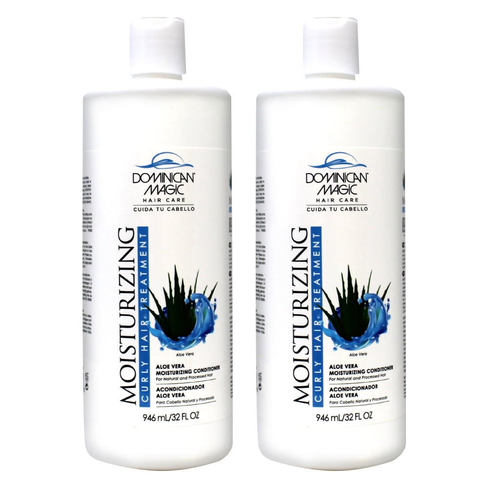 Dominican Magic Moisturizing Aloe Vera Conditioner 32oz (Pack of 2 ...