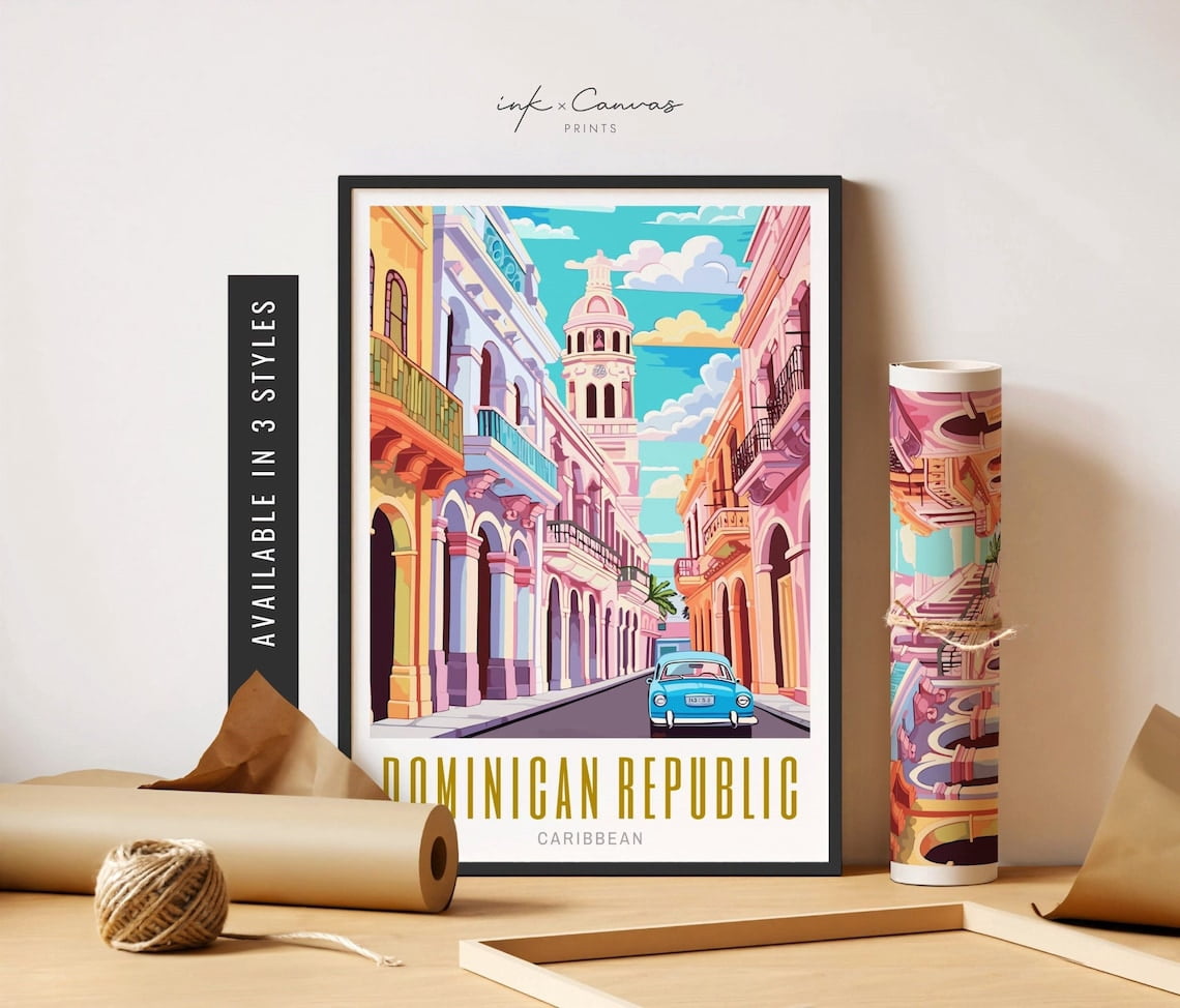 Dominican Republic Art Caribbean Art Posters Afro Dominican Republic ...