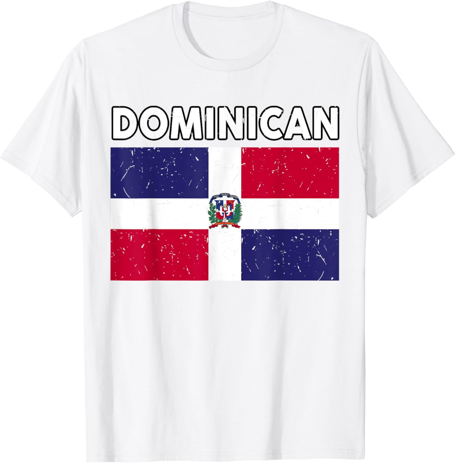 Dominican Republic Flag Hispanic Heritage Month Kids Women T-Shirt ...