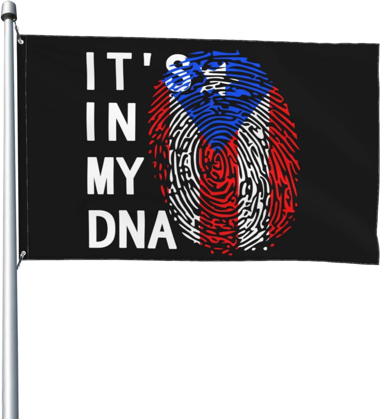 Dominican Republic Flag Rose Flags 4x6 Ft Banner Patio Lawn & Garden ...
