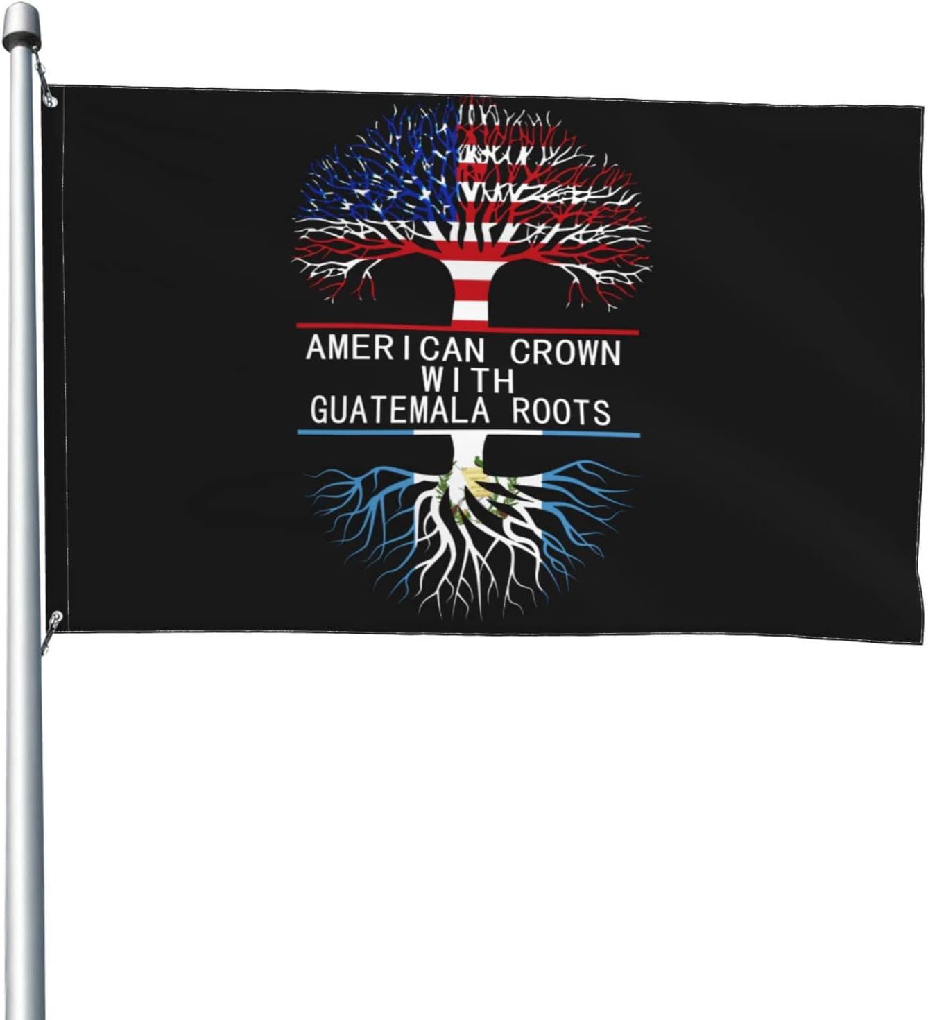 Dominican Republic Flag Rose Flags 4x6 Ft Banner Patio Lawn & Garden ...