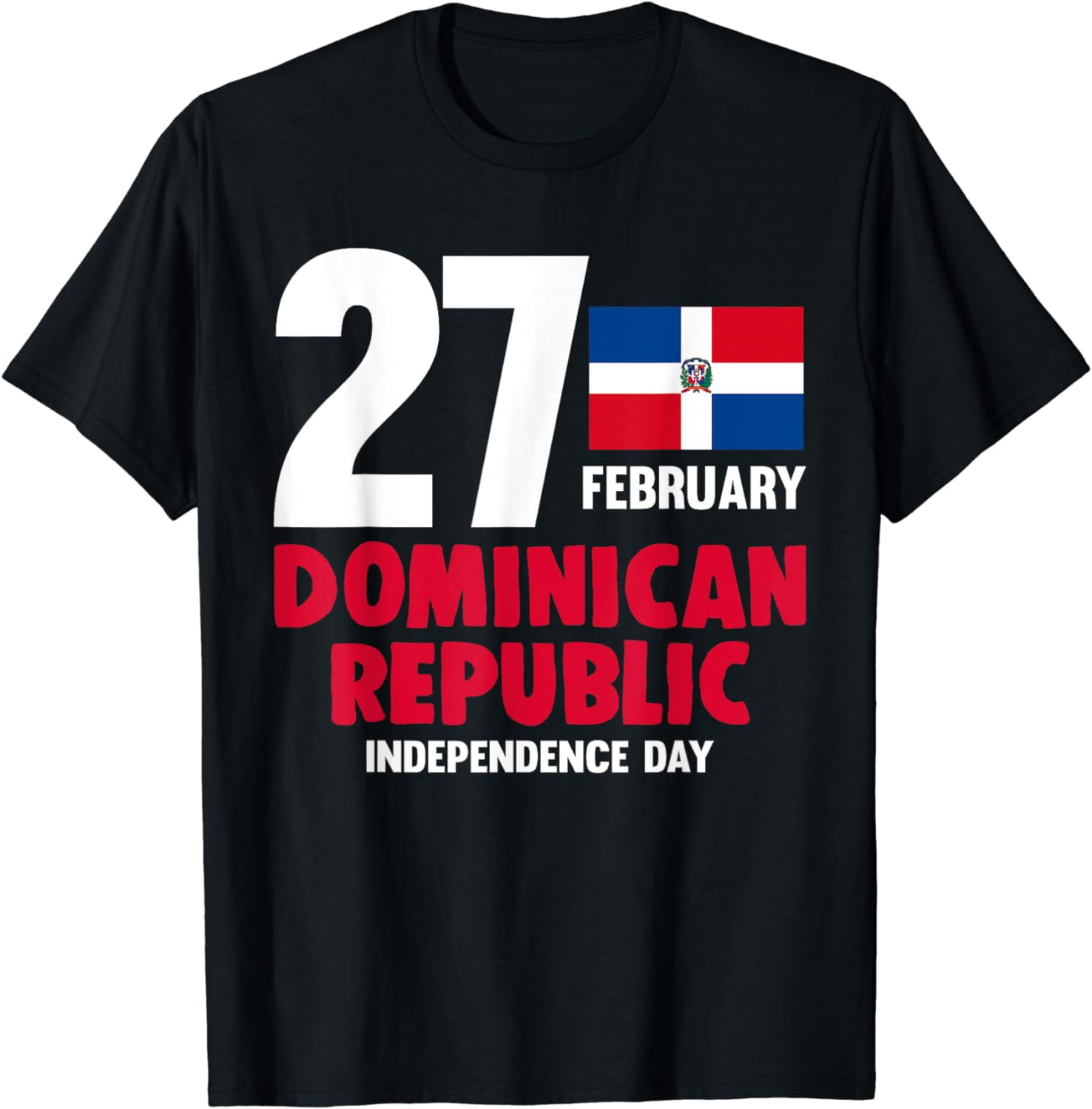 Dominicana Pride Independence Day Dominican Republic Flag T-Shirt ...