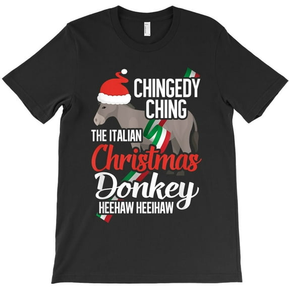 Dominick The Christmas Donkey Funny Italian Holiday Graphic - Trending ...