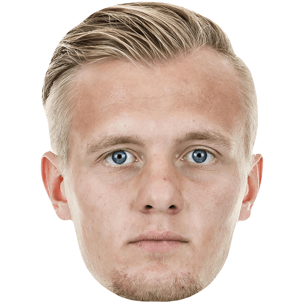 Dominik Reimann (Goatee) Big Head. Larger than life mask. - Walmart.com