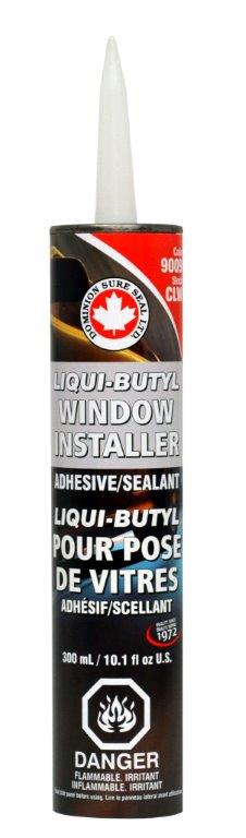 Dominion Sure Seal 9009 Black Liquid Butyl Windshield and Glass Sealer ...