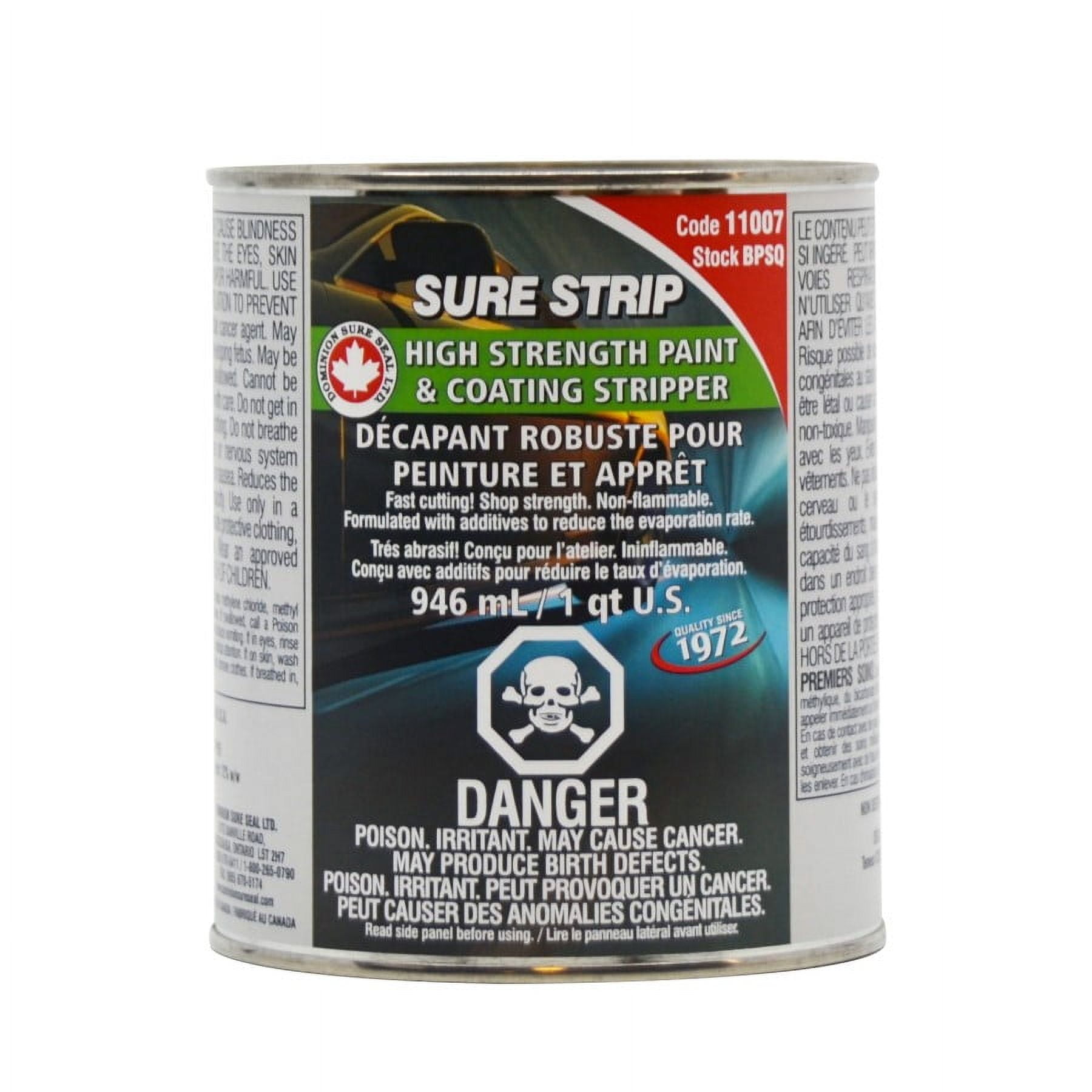 Dominion Sure Seal Sure Strip High-Strength Paint and Coating Stripper ...