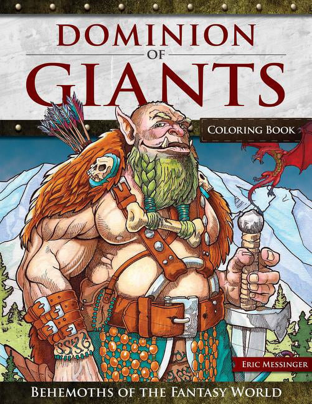 Dominion of Giants Coloring Book: Behemoths of the Fantasy World ...