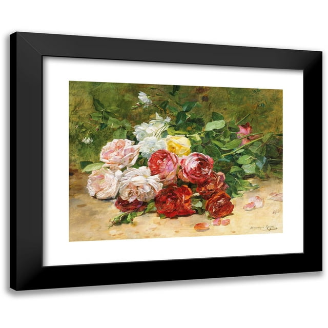 Dominique Hubert Rozier 14x12 Black Modern Framed Museum Art Print ...