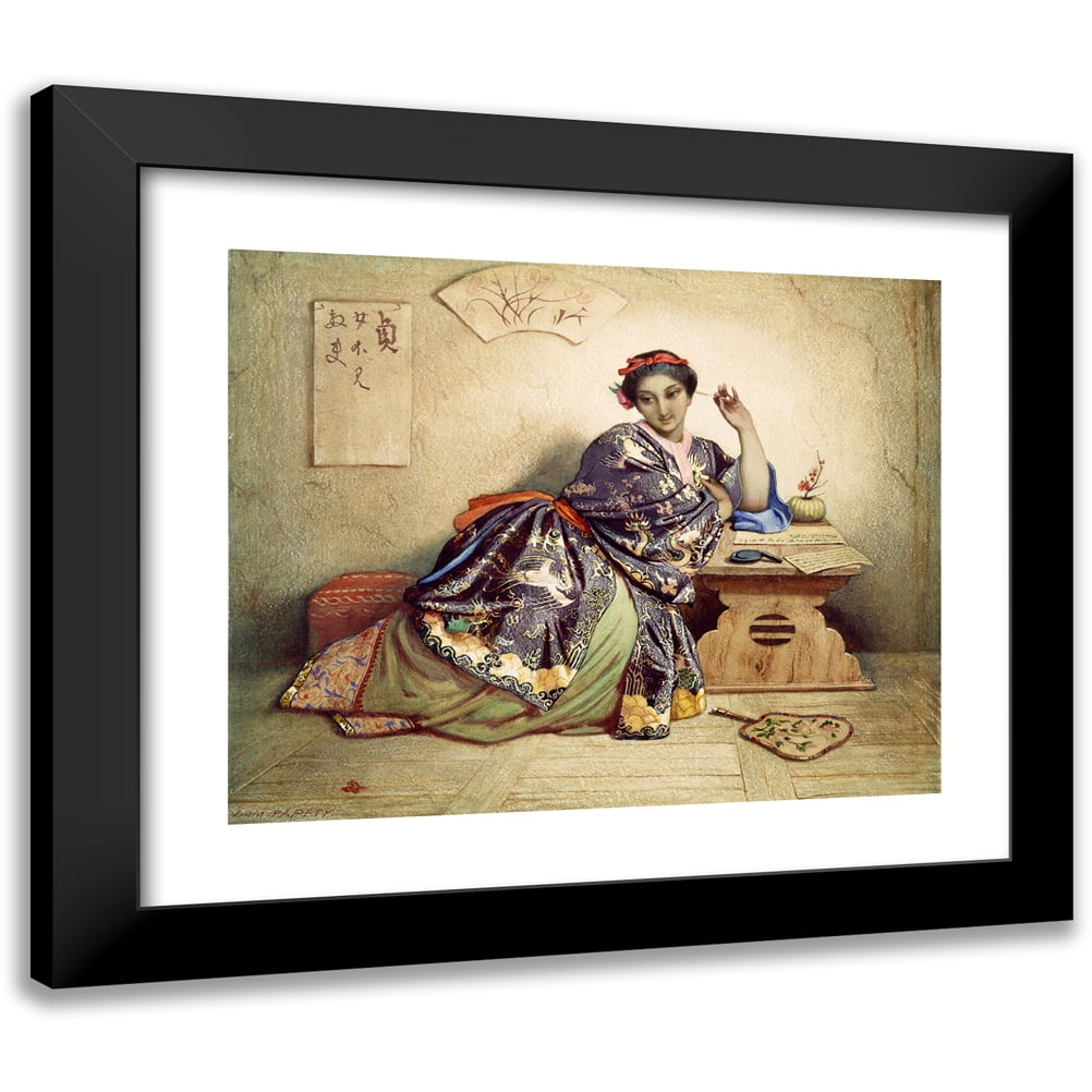 Dominique Louis Papety 14x12 Black Modern Framed Museum Art Print ...