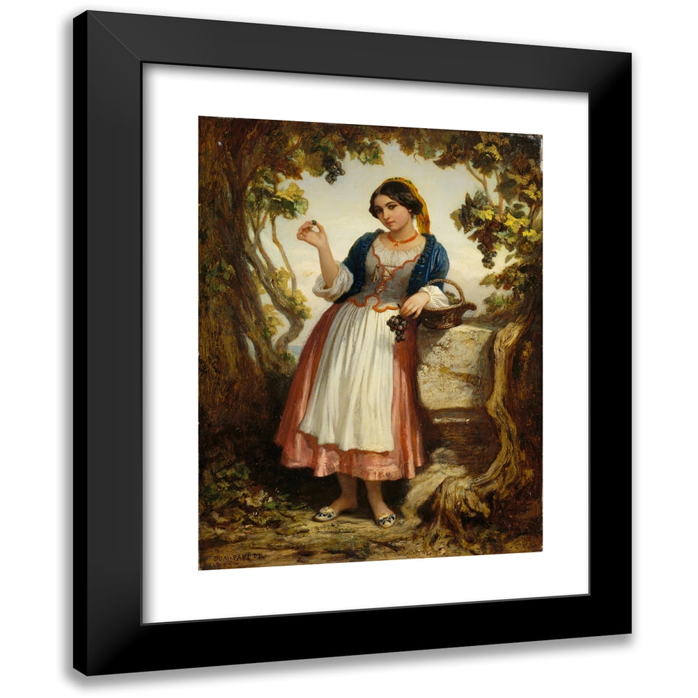 Dominique Louis Papety 14x18 Black Modern Framed Museum Art Print ...