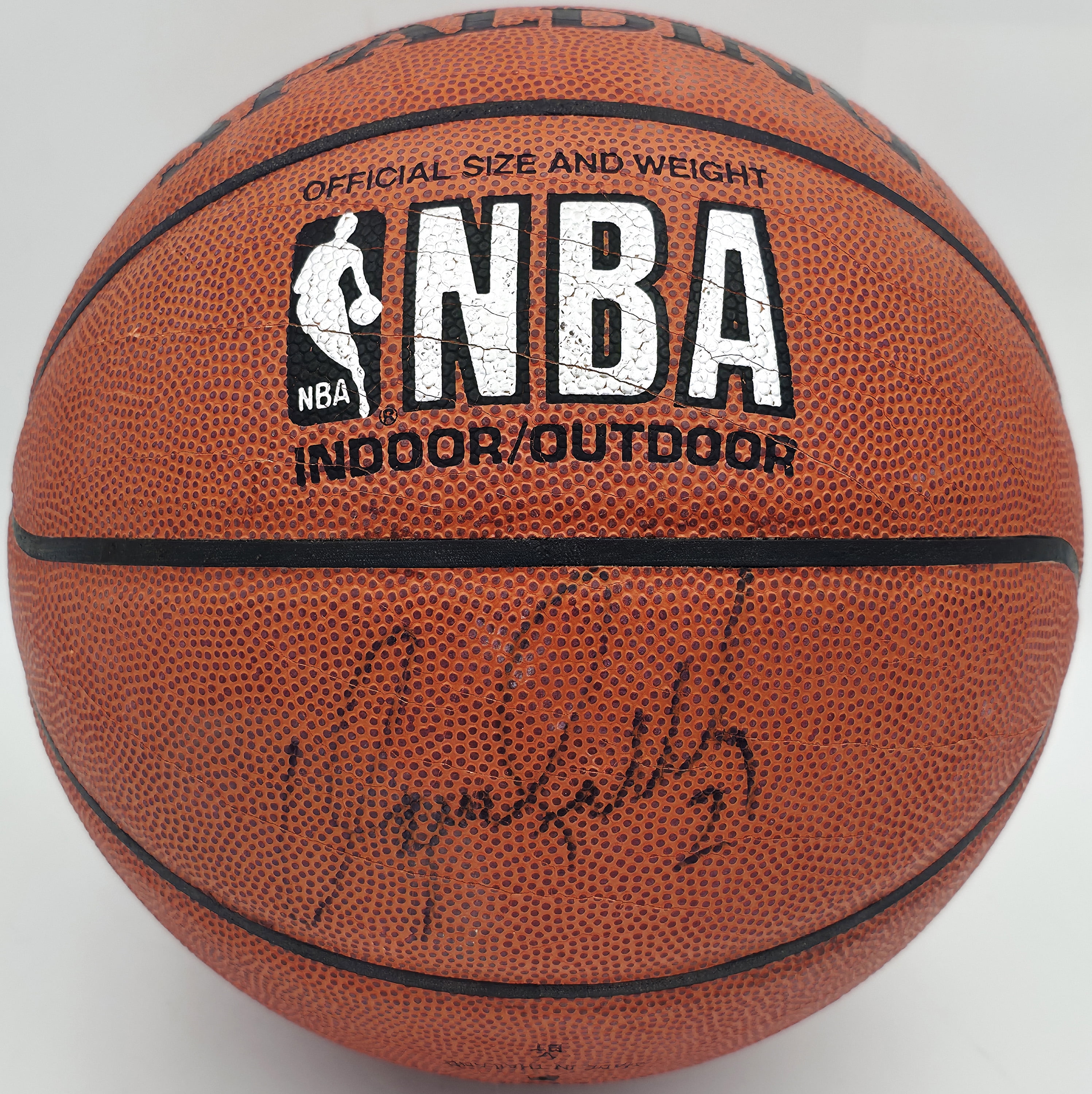 Dominique Wilkins Autographed Official NBA Leather Basketball Atlanta ...