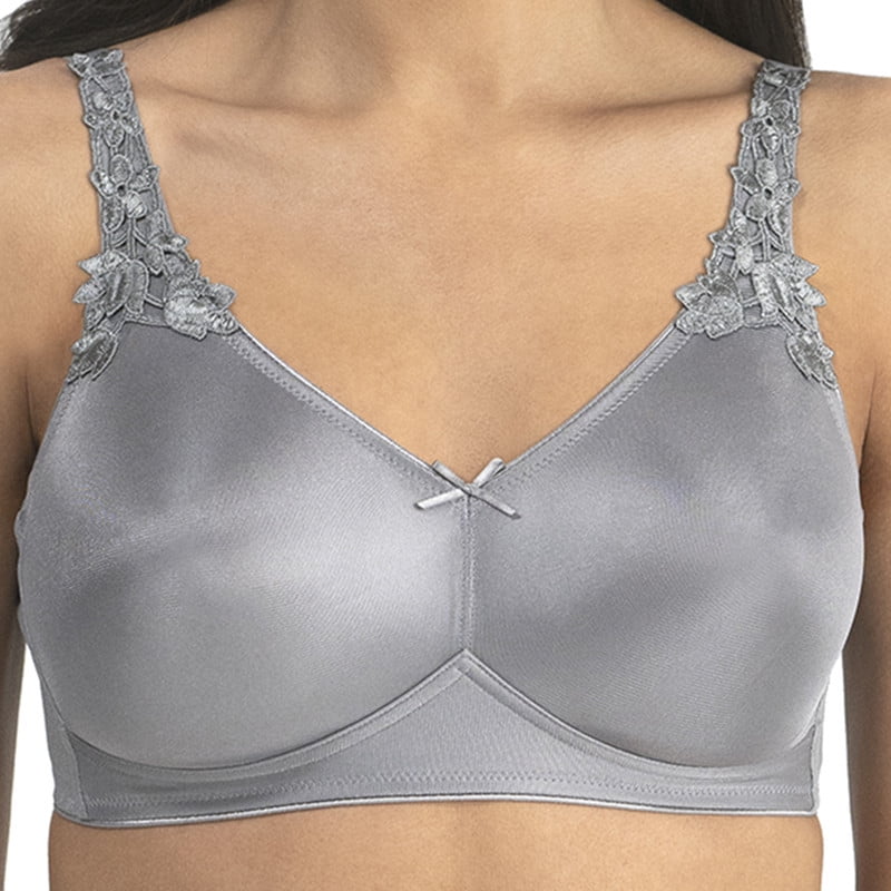 Dominique Women's Jillian Everyday Wire Free Minimizer Bra (30A-44G) #6800 - Smoke - 30C ...