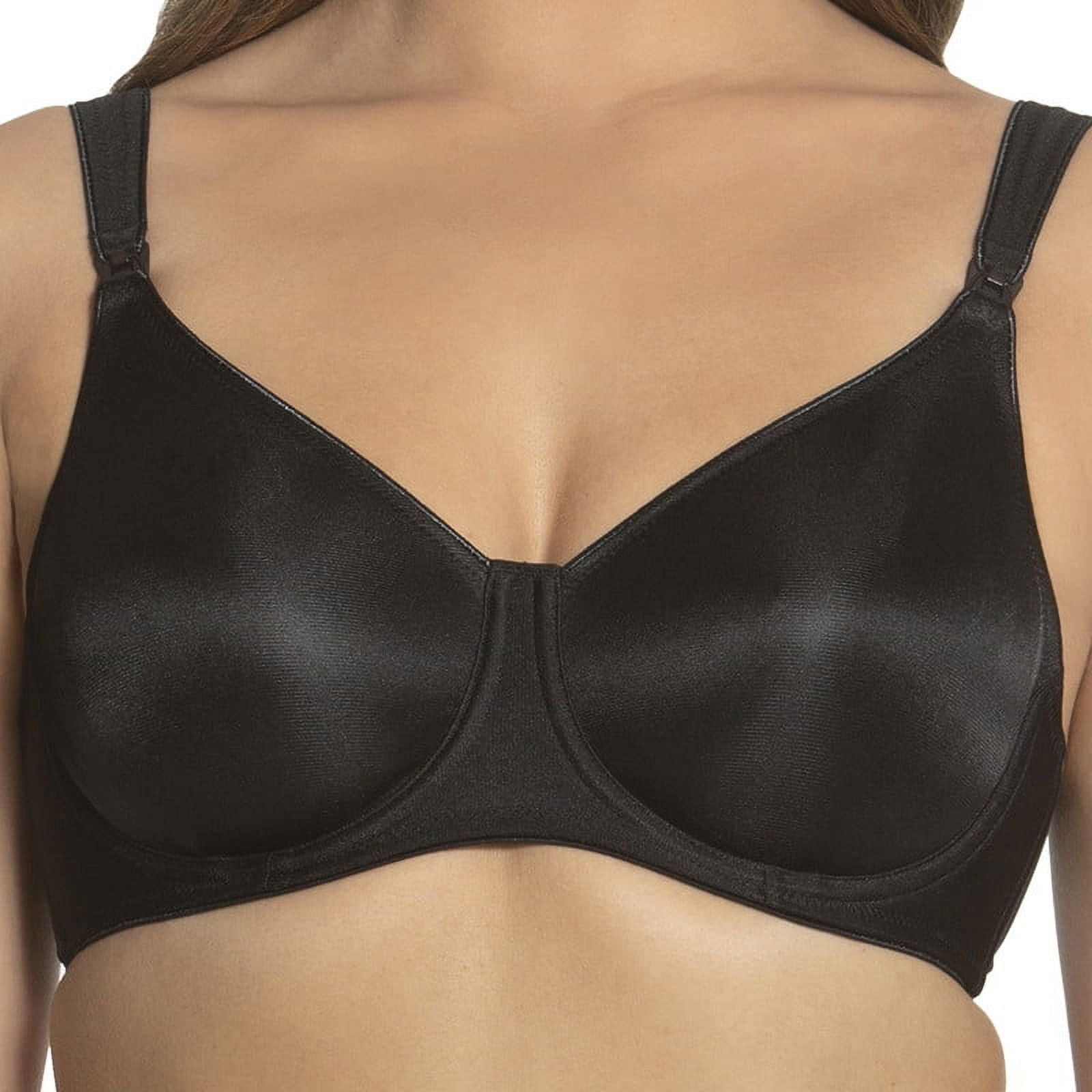 Dominique Women's Nanette Everyday Seamless Comfort Nursing Bra (30B-44G) #7600 - Black - 42G ...