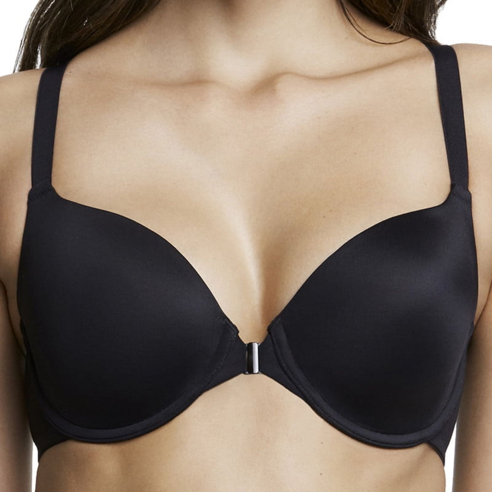 Dominique Women's Talia Everyday Front Closure Racerback Bra (32A-42F) #3900 - Black - 34C ...