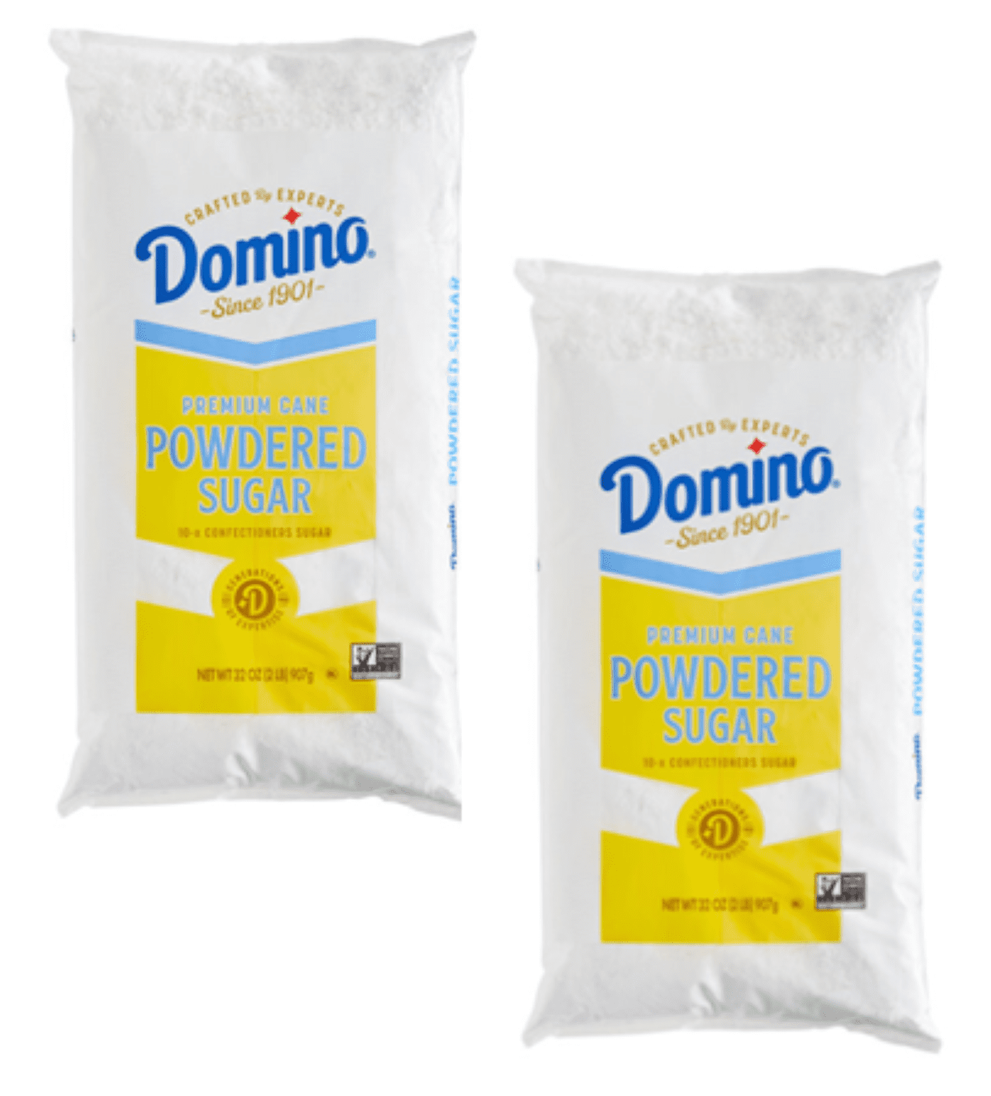 Domino 2 lb. 10X Confectioners Powdered Sugar - Pack of 2 - Walmart.com