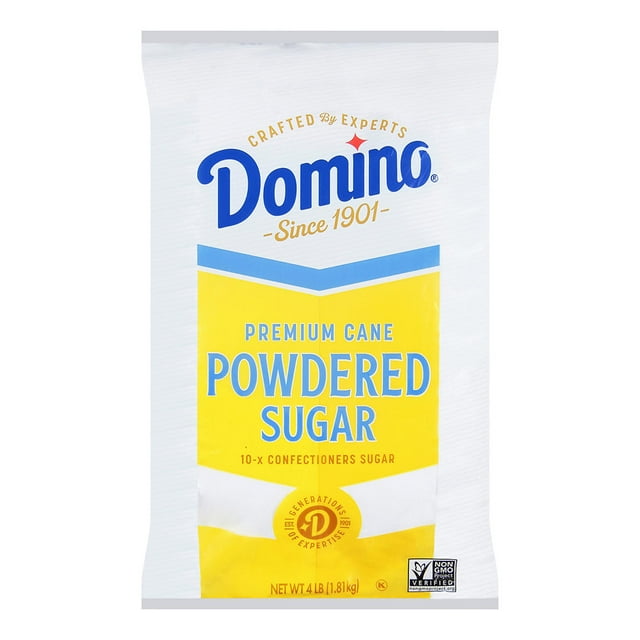 Domino USA Made Confectioners Sugar, 4 lbs, Kosher, Non-Organic ...