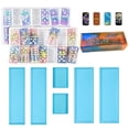 Domino Epoxy Resin Mold Set for DIY Storage Boxes and Resin Crafts ...