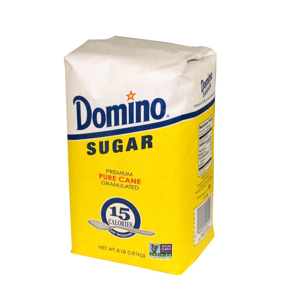 Domino Pure Cane Granulated Sugar, 4 pound -- 10 per case - Walmart.com