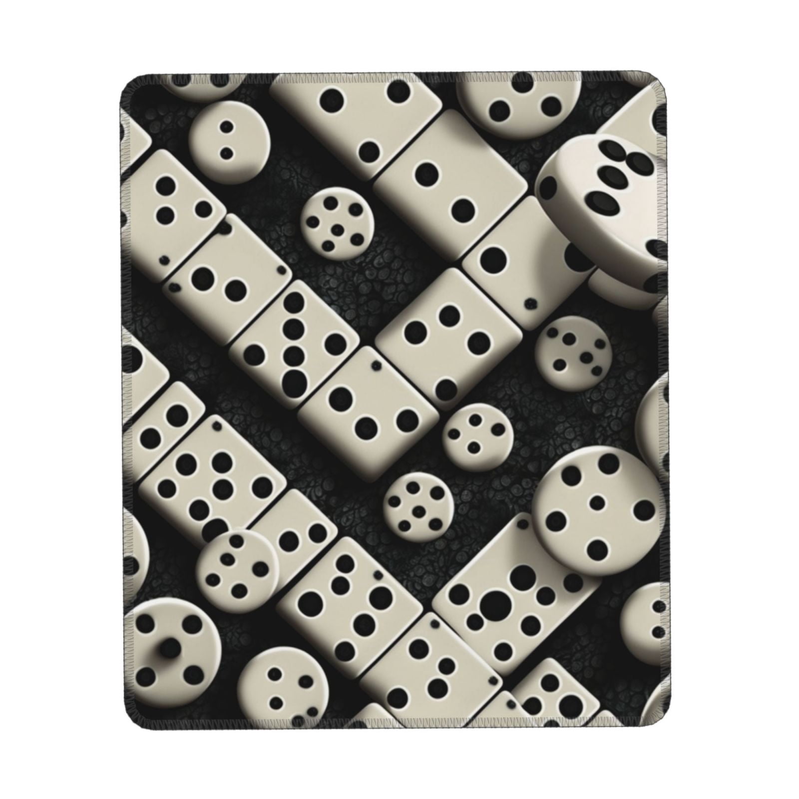 Domino Stones Dominoes Dice Game Gaming Mouse Pad 7.9 x 9.5 in ...