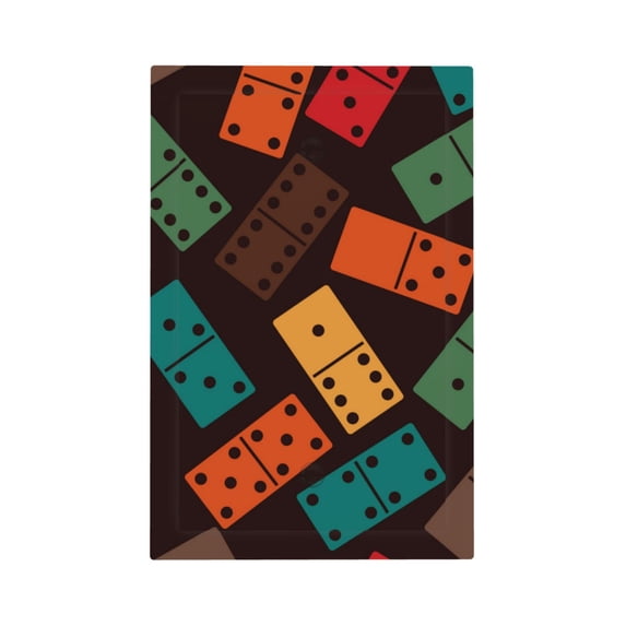 Domino Stones Dominoes Game Dice No Device Blank Wall Plate 1 Gang ...