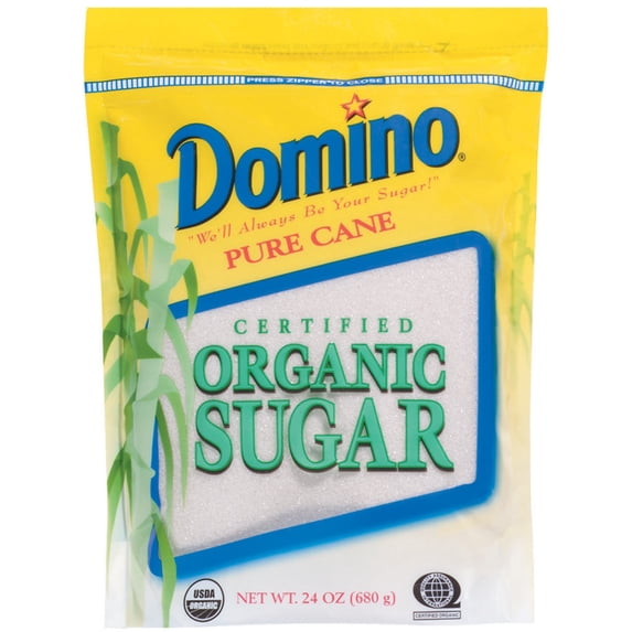 Domino, Organic Sugar, 24 Ounce Certified Organic, Pure Cane, Suitable ...