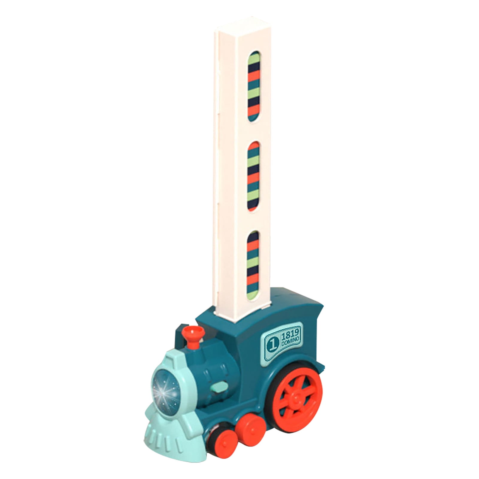 Domino Train Toy Set for Kids Age 3 4 5 6 7 8 Years Old, 60 Pcs ...