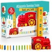 Maxim Kids Railway Wooden Train Set (40 Pieces) Play Train Set ...
