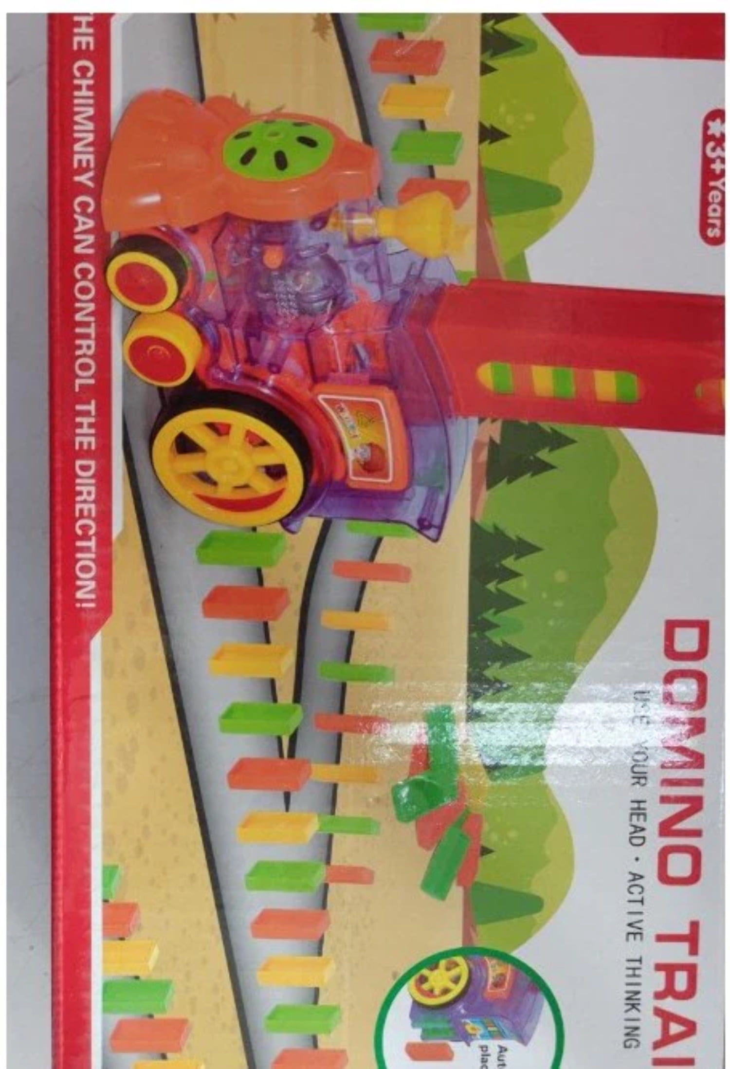 Domino Train Toys Baby Toys Car Puzzle Automatic Release Licensing ...