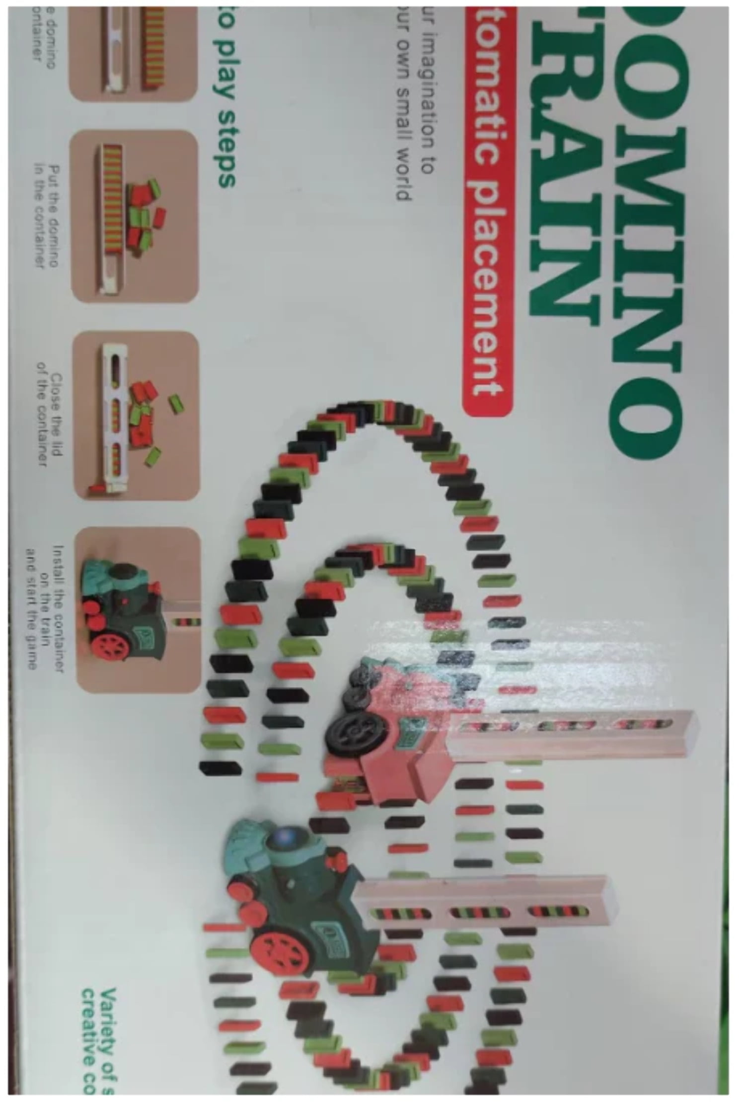 Domino Train Toys Baby Toys Car Puzzle Automatic Release Licensing ...
