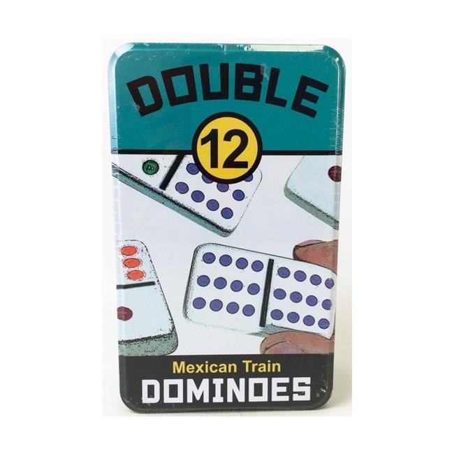 Dominoes Double 12 Mexican Train Board Game - Walmart.com