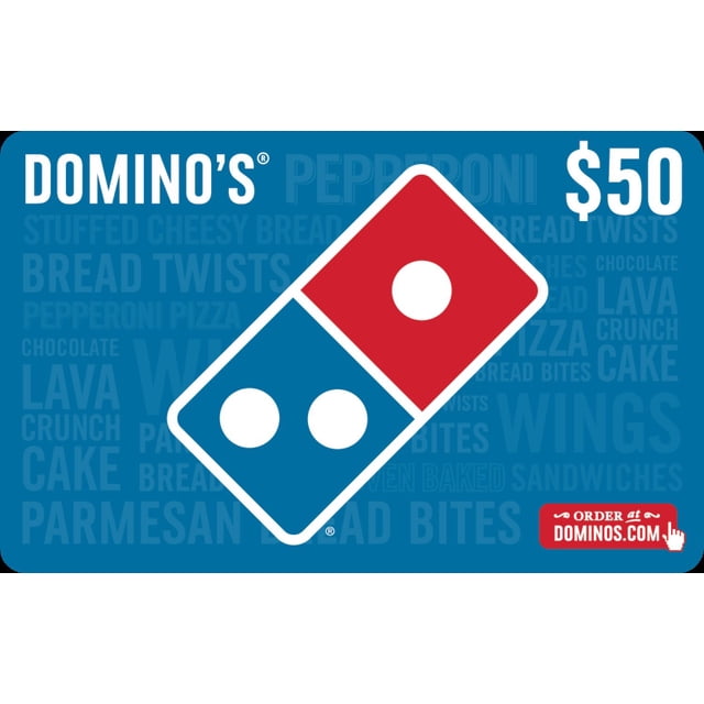 Dominos $50 Gift Card - Walmart.com