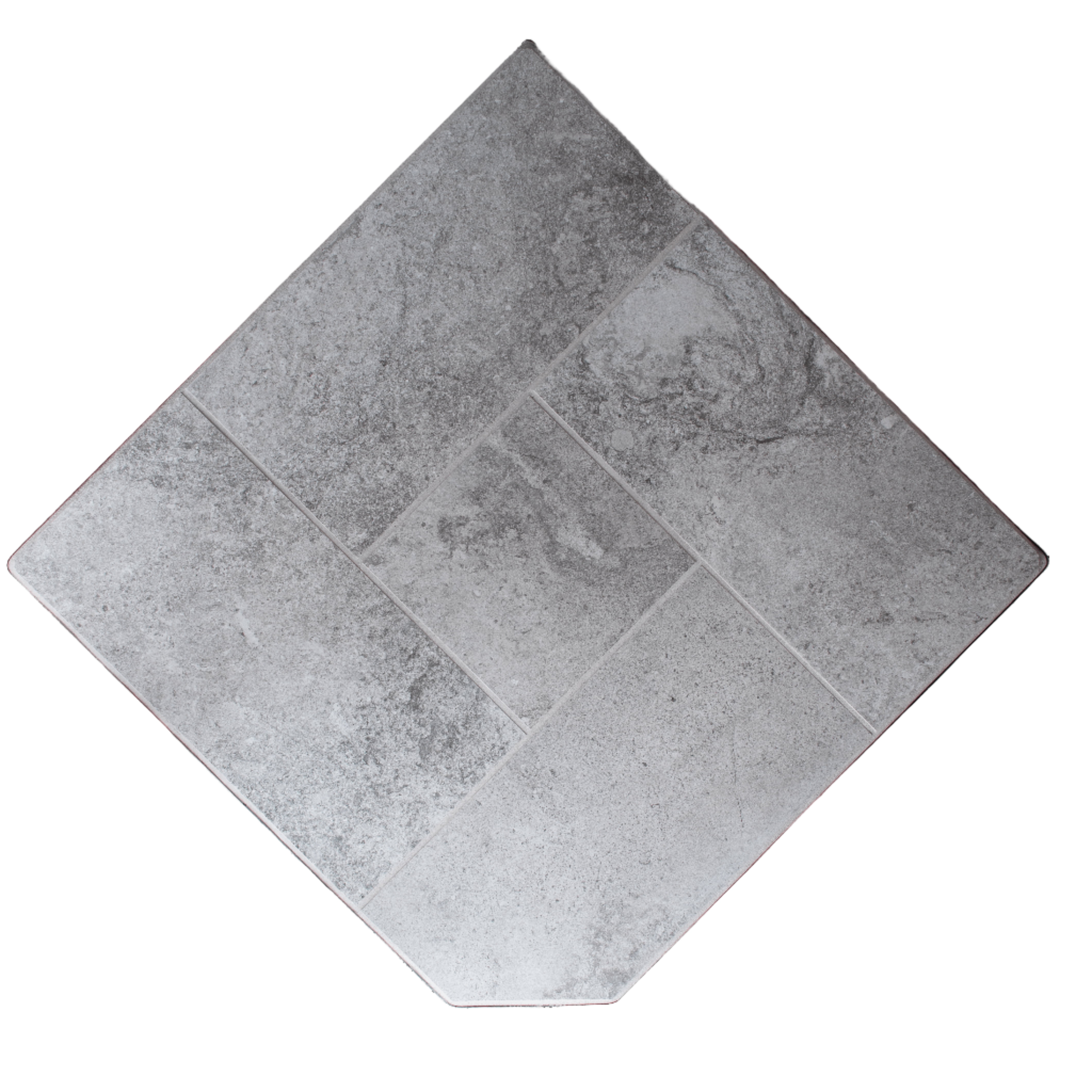 Dominus Heat Corner Hearth Pad - Snow Quartzite - Walmart.com