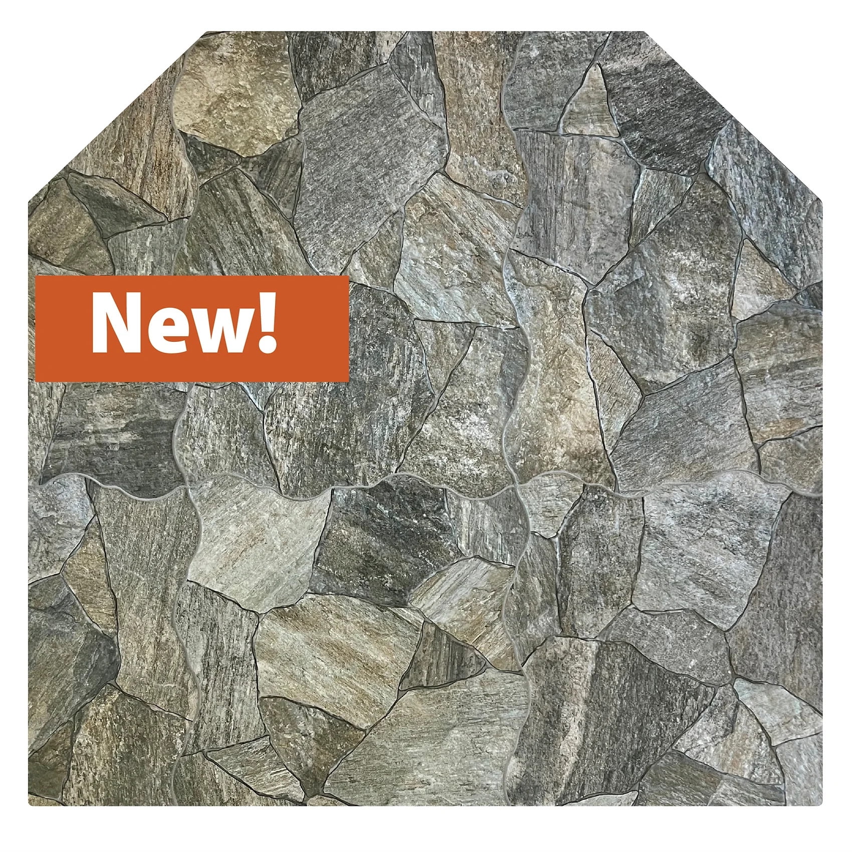 Dominus Heat Flat Wall Hearth Pad -Great Lakes Stone - Walmart.com