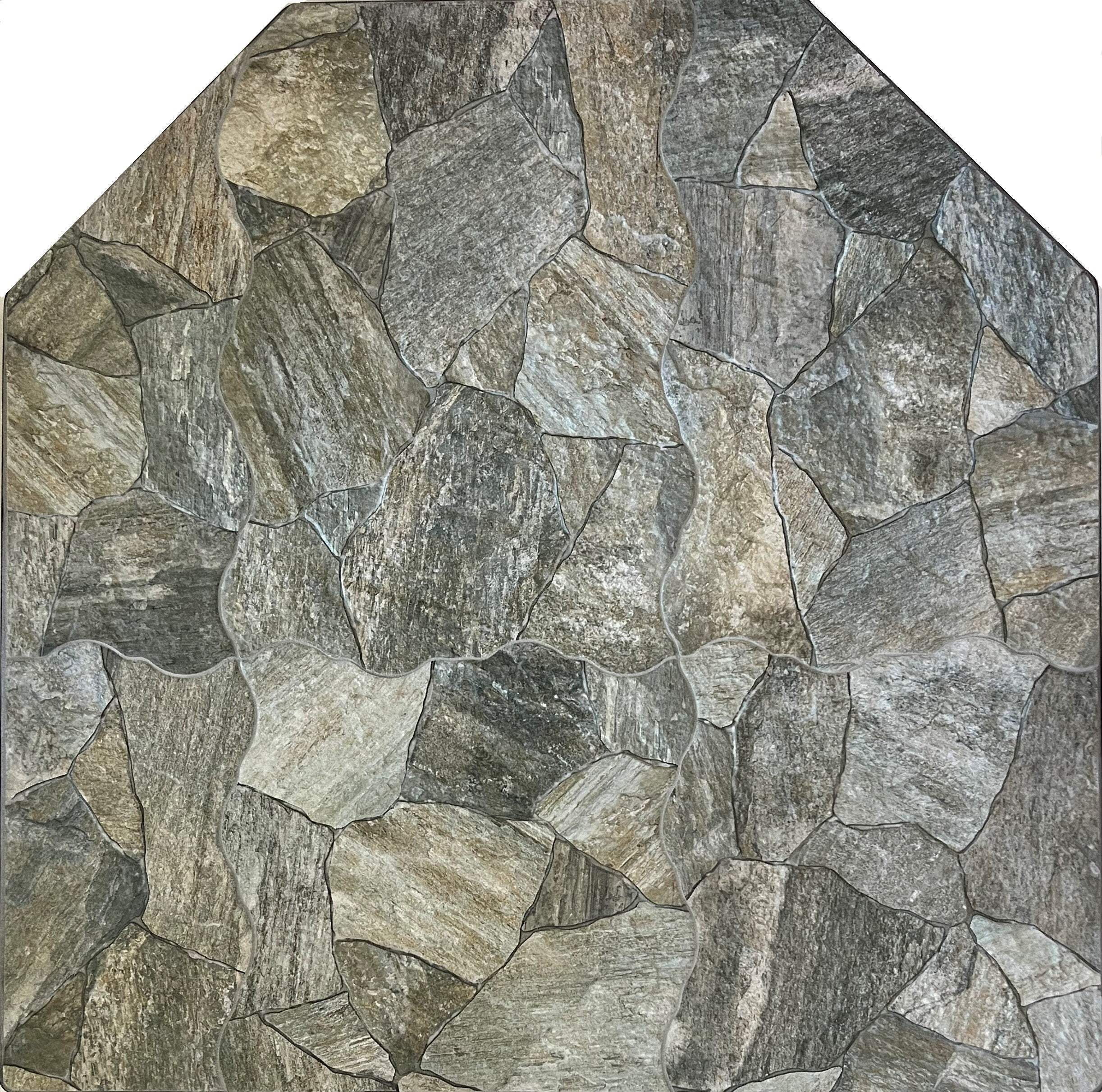 Dominus Heat Flat Wall Hearth Pad -Great Lakes Stone - Walmart.com
