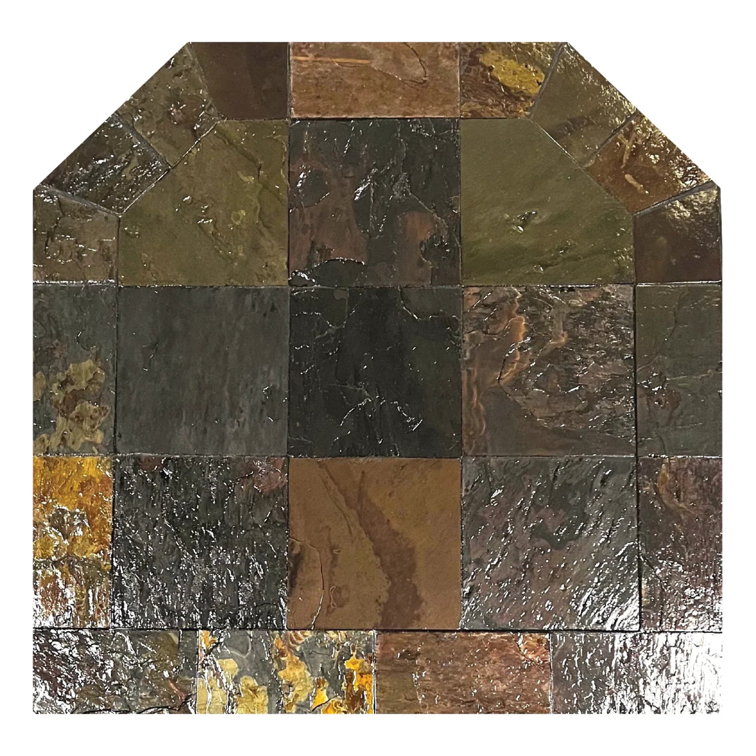 Dominus Heat Flat Wall Hearth Pad - Peacock Slate - Walmart.com