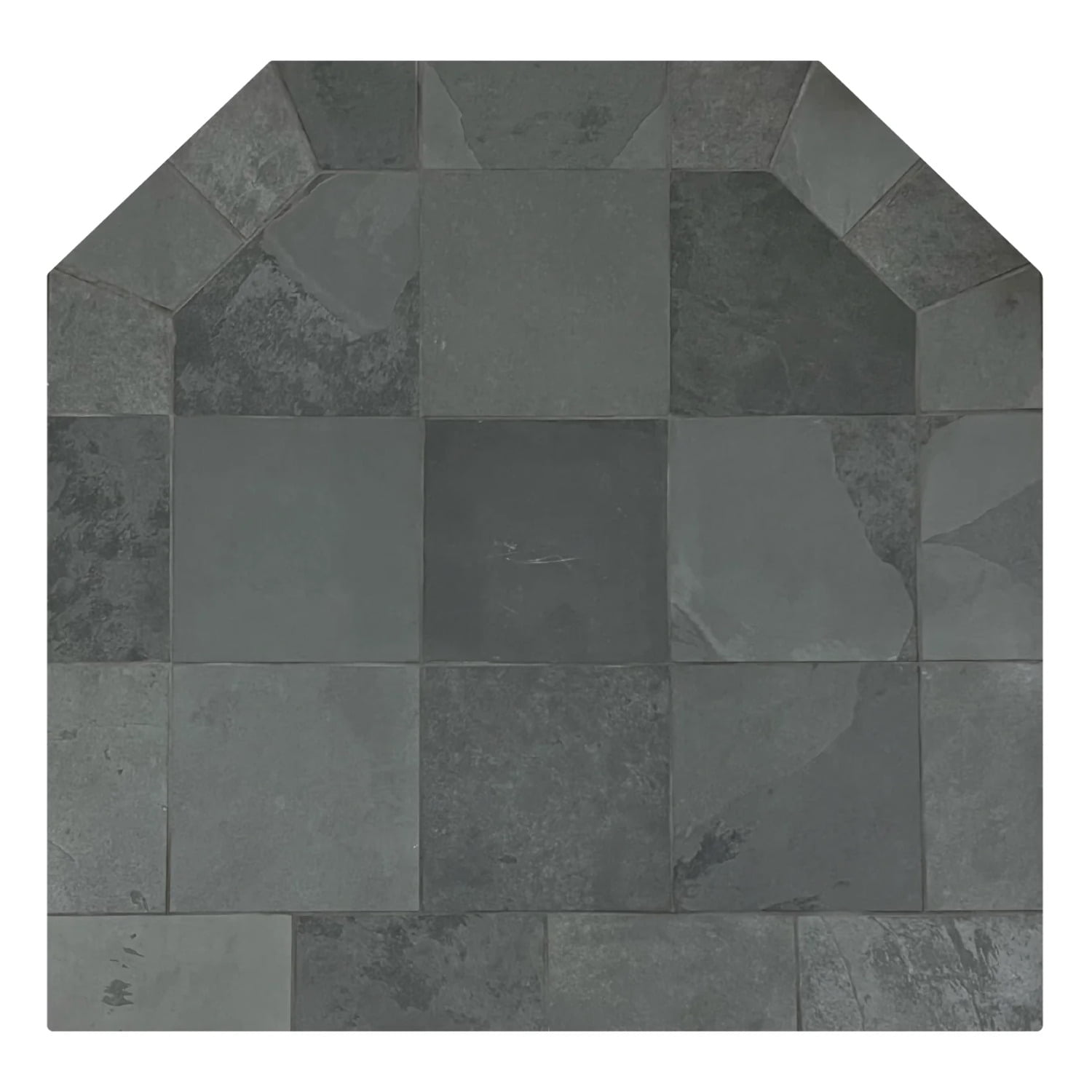 Dominus Heat Flat Wall Hearth Pad - Smokey Grey Slate - Walmart.com