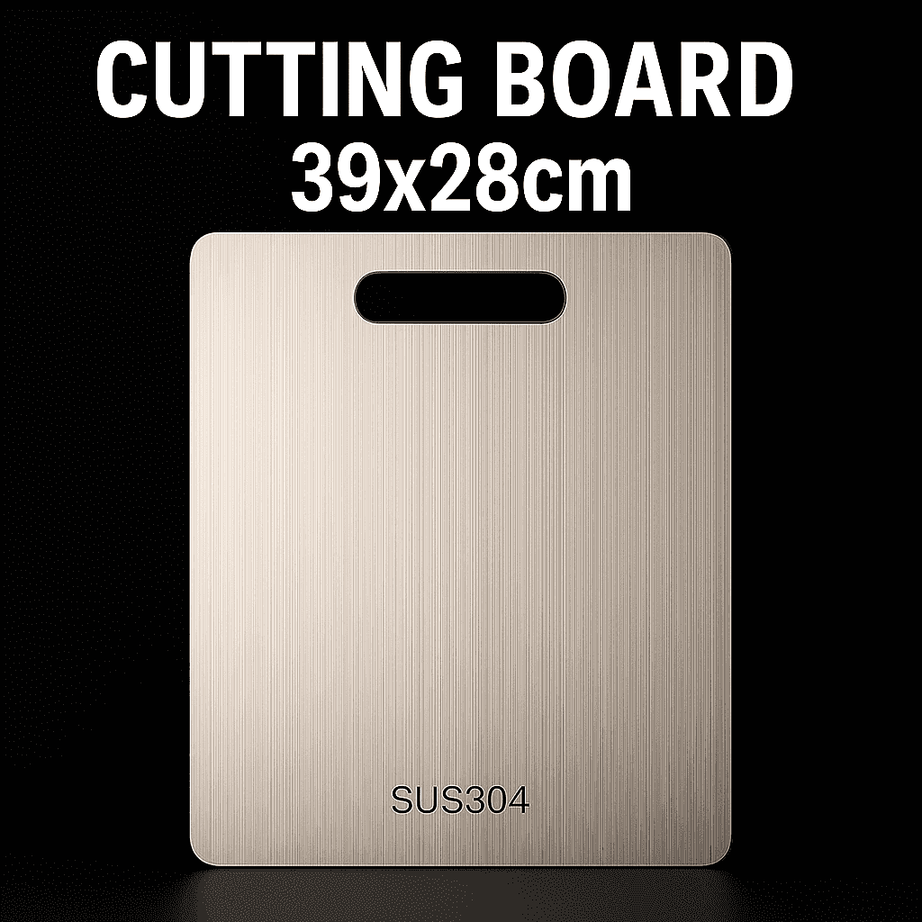 Dommi True 304 Food-Grade Stainless Steel Cutting Board Set - 1.75mm ...