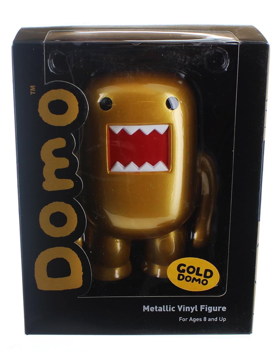 Domo 4" Vinyl Figure: Metallic Gold - Walmart.com