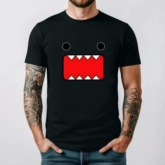 Domo Affliction Grunge Y2K Scene Emo Style Graphic T-shirt, for men ...