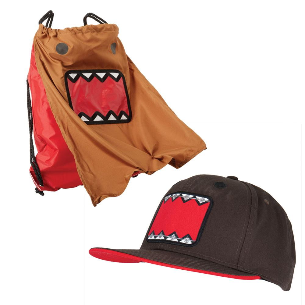 Domo - Face Adjustable Baseball Cap And Backsack Combo - Walmart.com