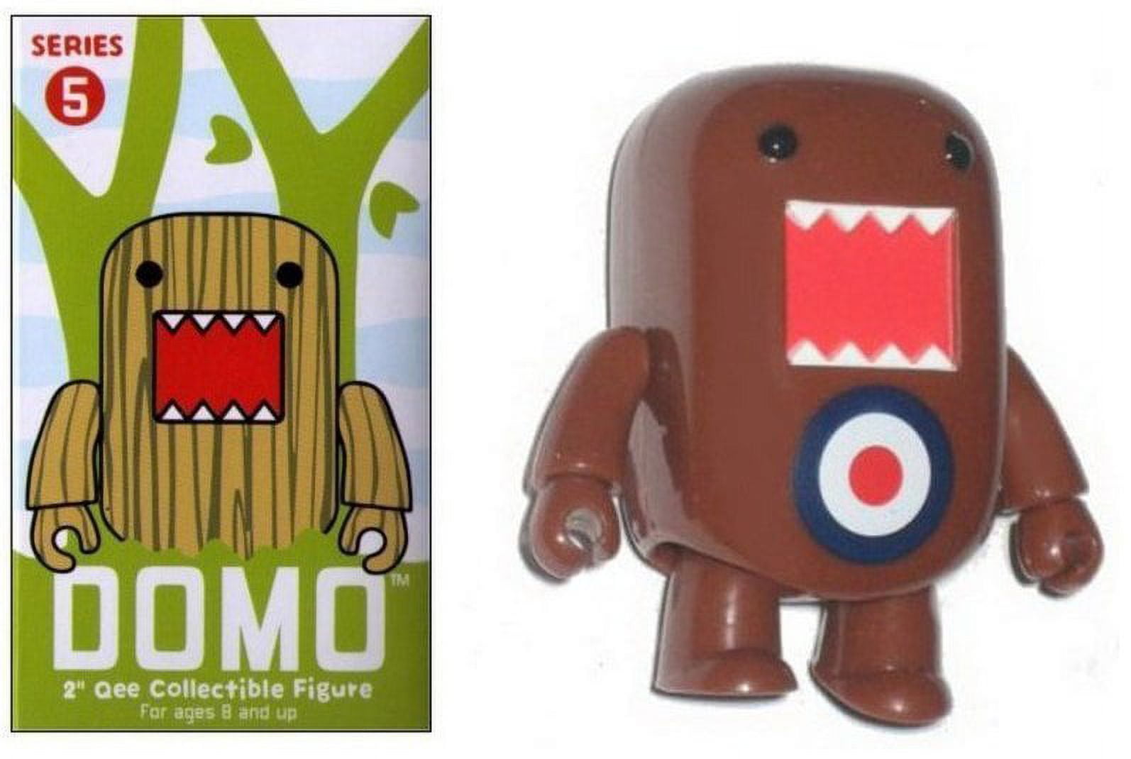 Domo-Kun Series 5 Bullseye Target Qee Toy2r Mini Figure - Walmart.com