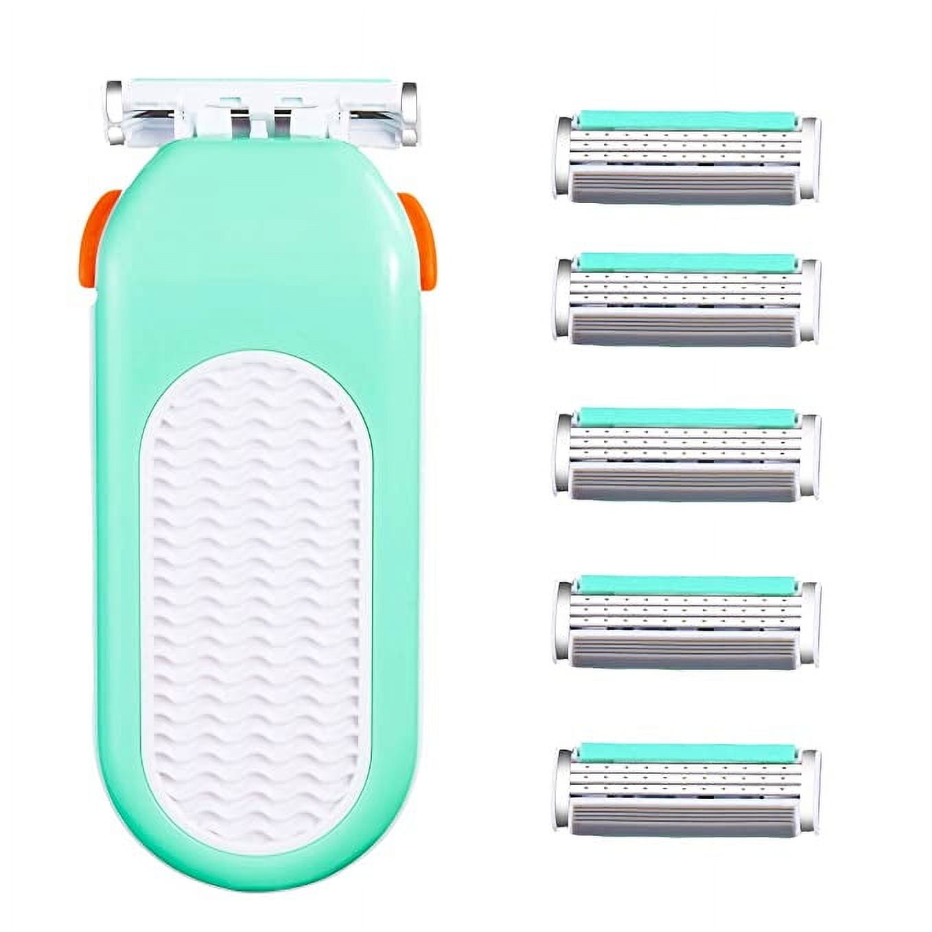 Domon dolly Razors for Women 6 Refills 3 Blades Shaver for Face Legs ...