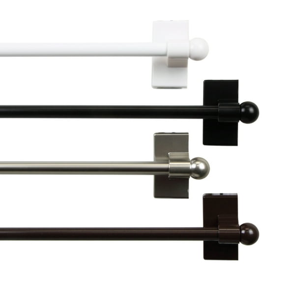 Magnetic Curtain Rods in Curtain Rods - Walmart.com