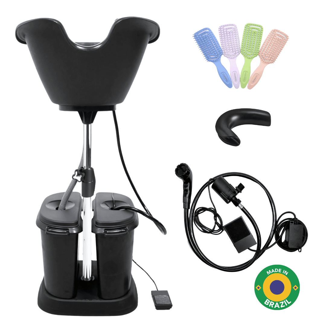 Dompel Dual-Basin Portable Wash Unit – 22L Water Storage with Electric ...