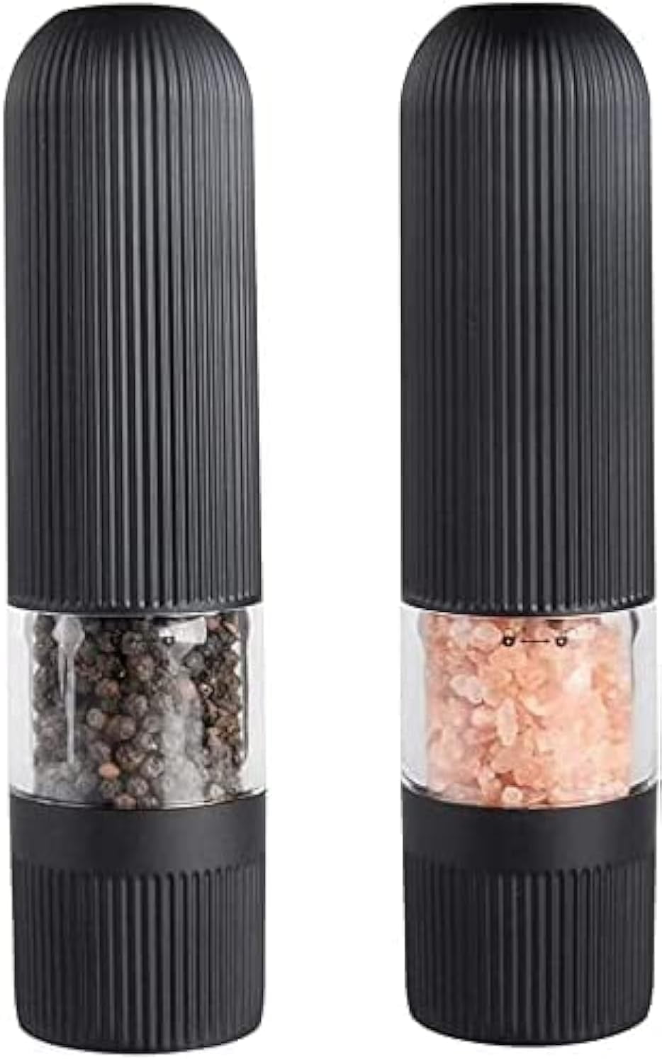 Dompilc Electric Salt and Pepper Grinder Set - Battery Operated ...