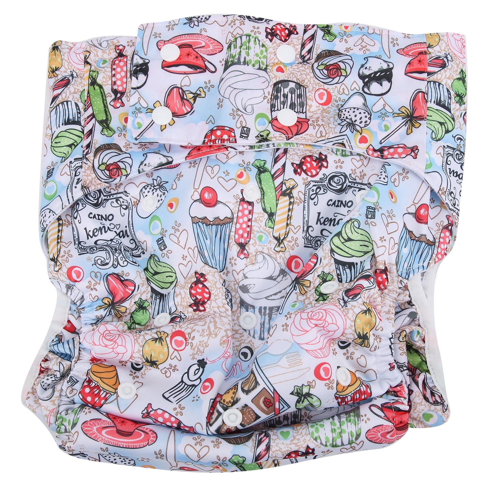 Domqga Adult , Incontinence Leak‑Free Waterproof Washable Adult Diapers ...